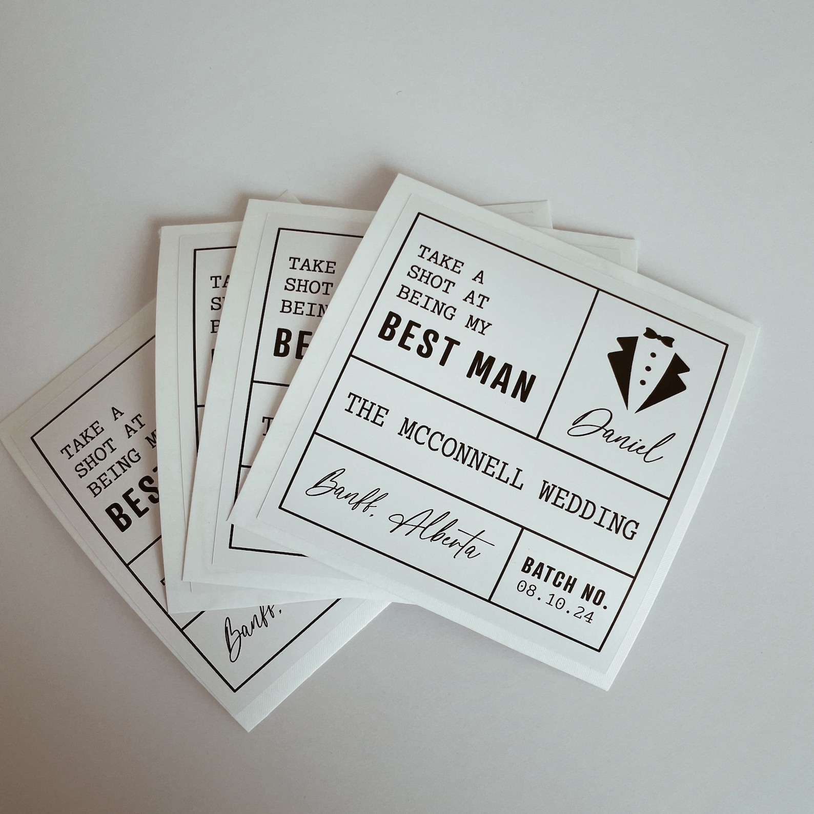 Groomsmen Proposal Whiskey Label, Will You Be My Groomsman Label ...