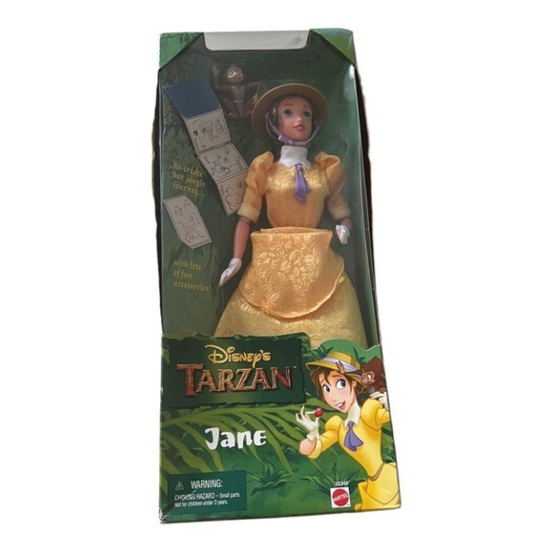 RARE Disney's Tarzan JANE by Mattel 1999 Doll Monkey & - Etsy