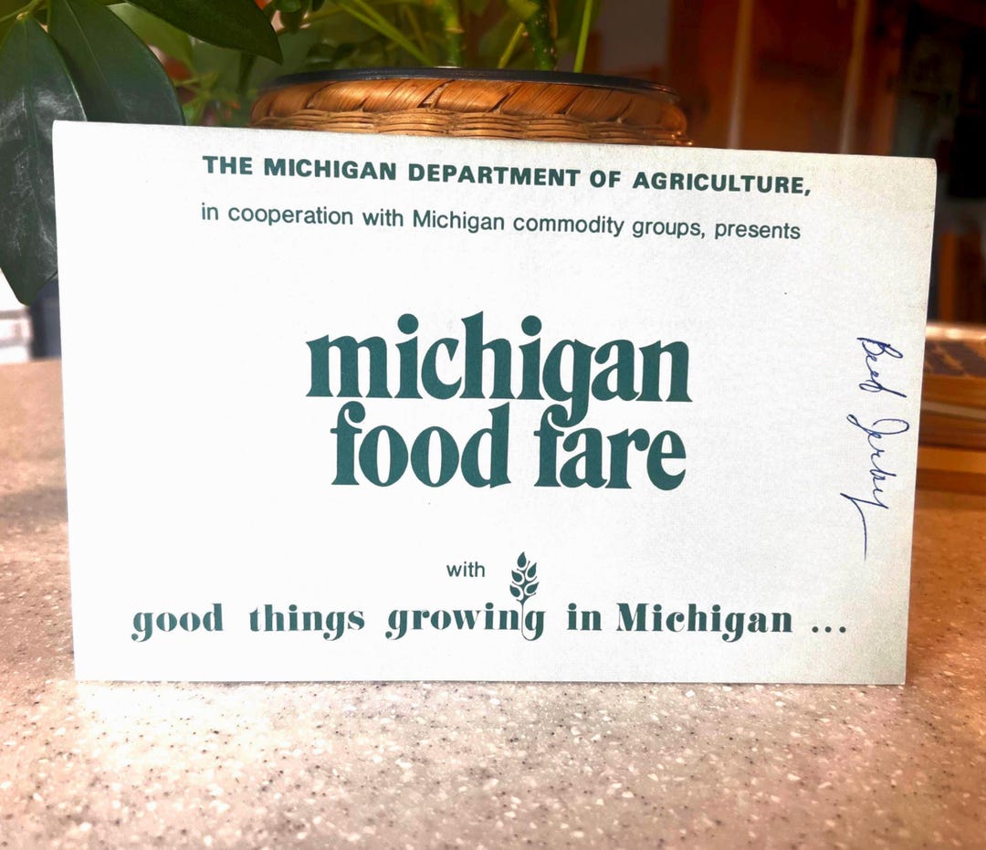 Vintage Upper Peninsula Community Cookbooks - Etsy