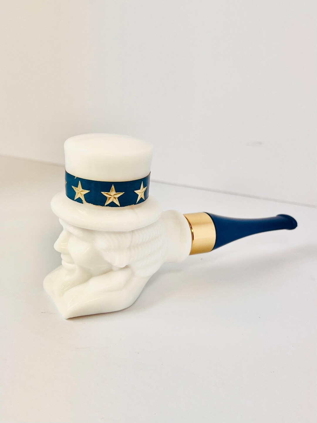 Vintage AVON Uncle Sam Pipe Decanter | Deep Woods After Shave Bottle - Etsy