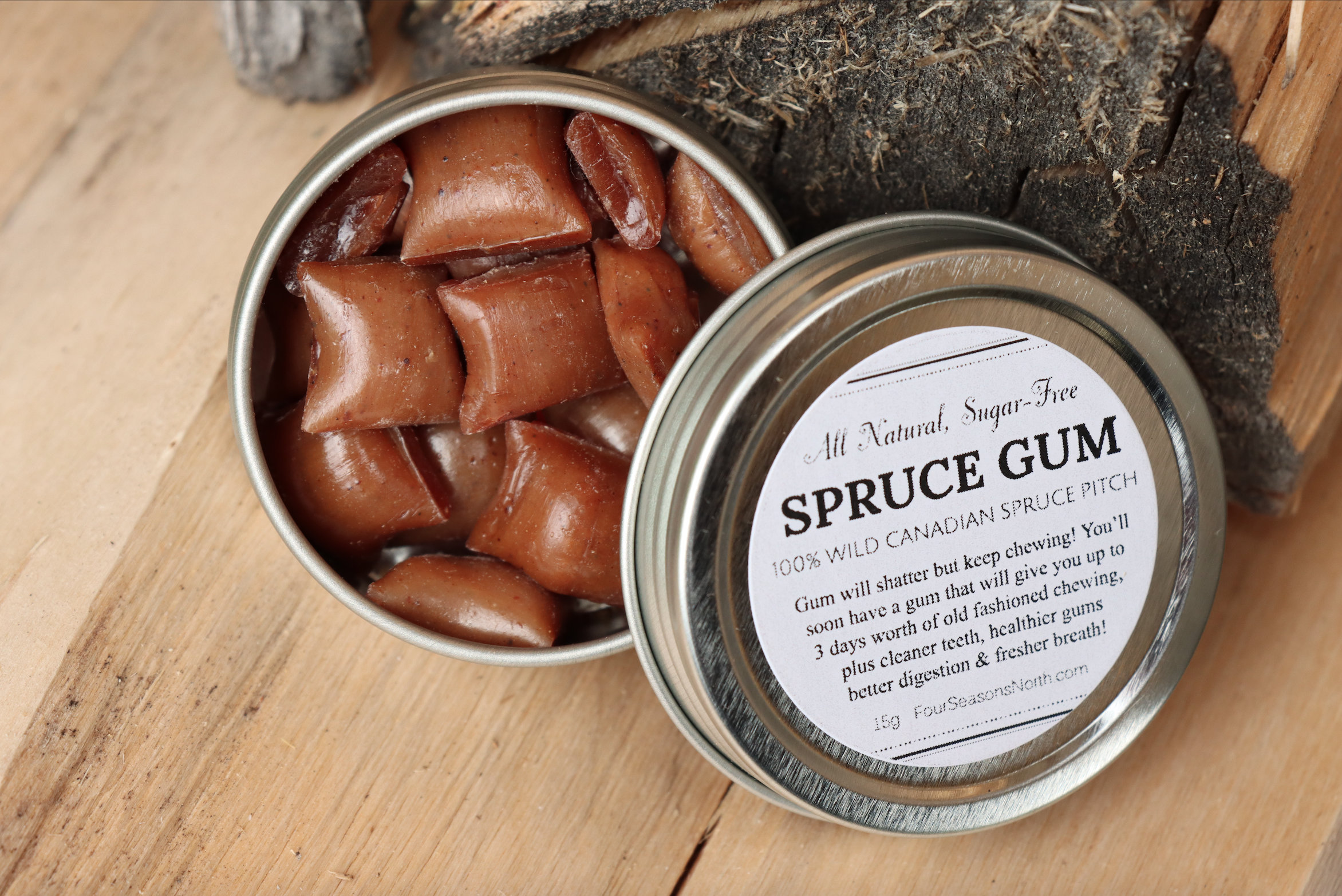 Spruce Chewing GUM: Wild Sugar Free All Natural Old - Etsy Ireland