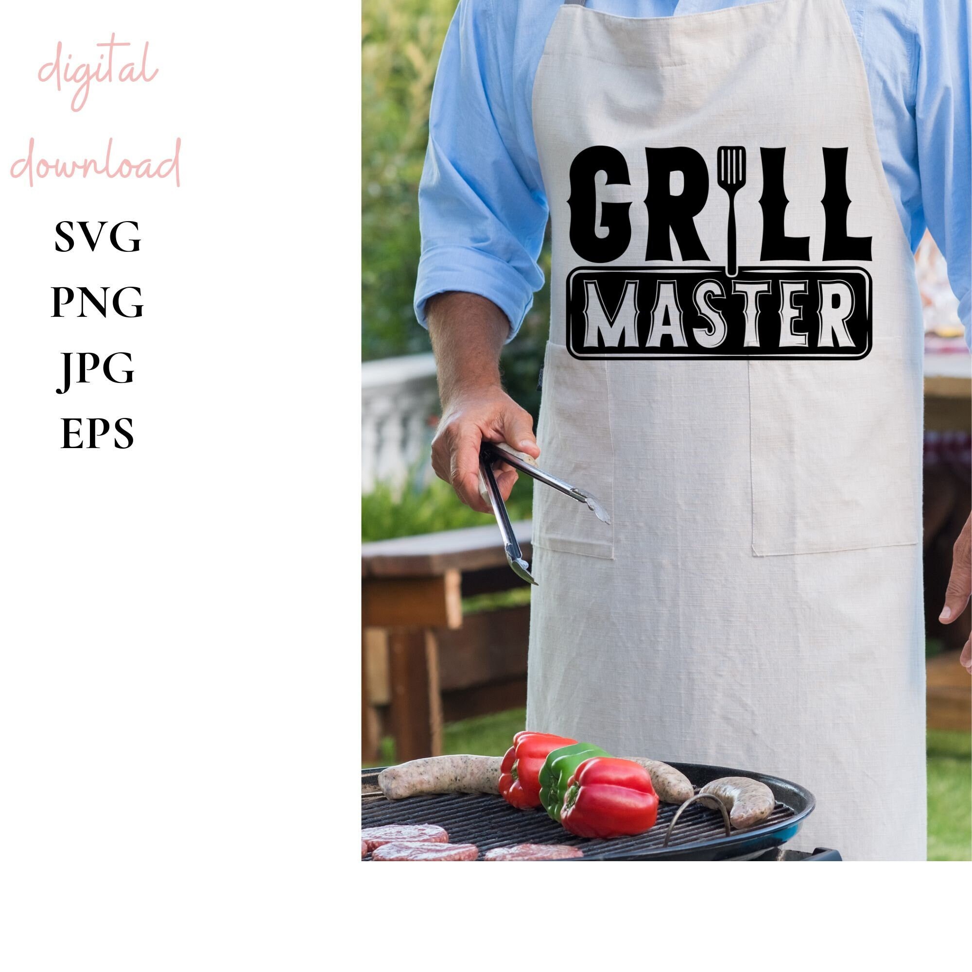 Dad Apron Png, Dad Png Aprons, Grill Master Svg, Fathers Day Svg, Dad ...
