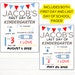 Printable, Editable First and Last Day of School Sign, PDF School ...