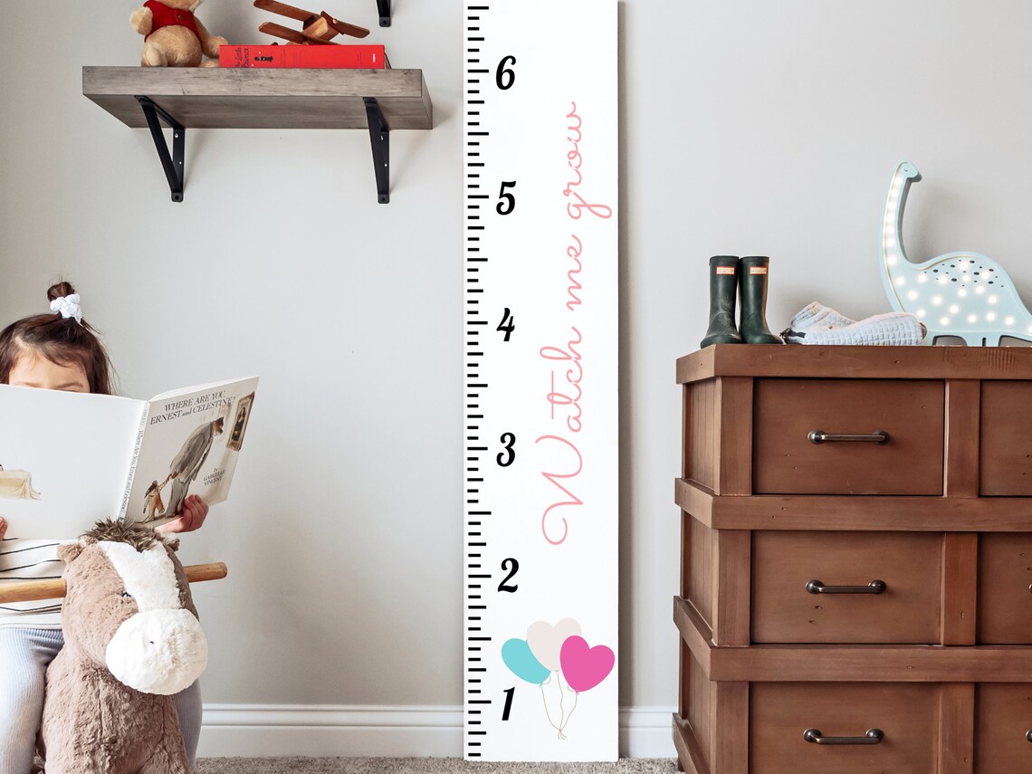 Growth Chart SVG| Growth Ruler| Wall Ruler| Loved Beyond Measure - Etsy