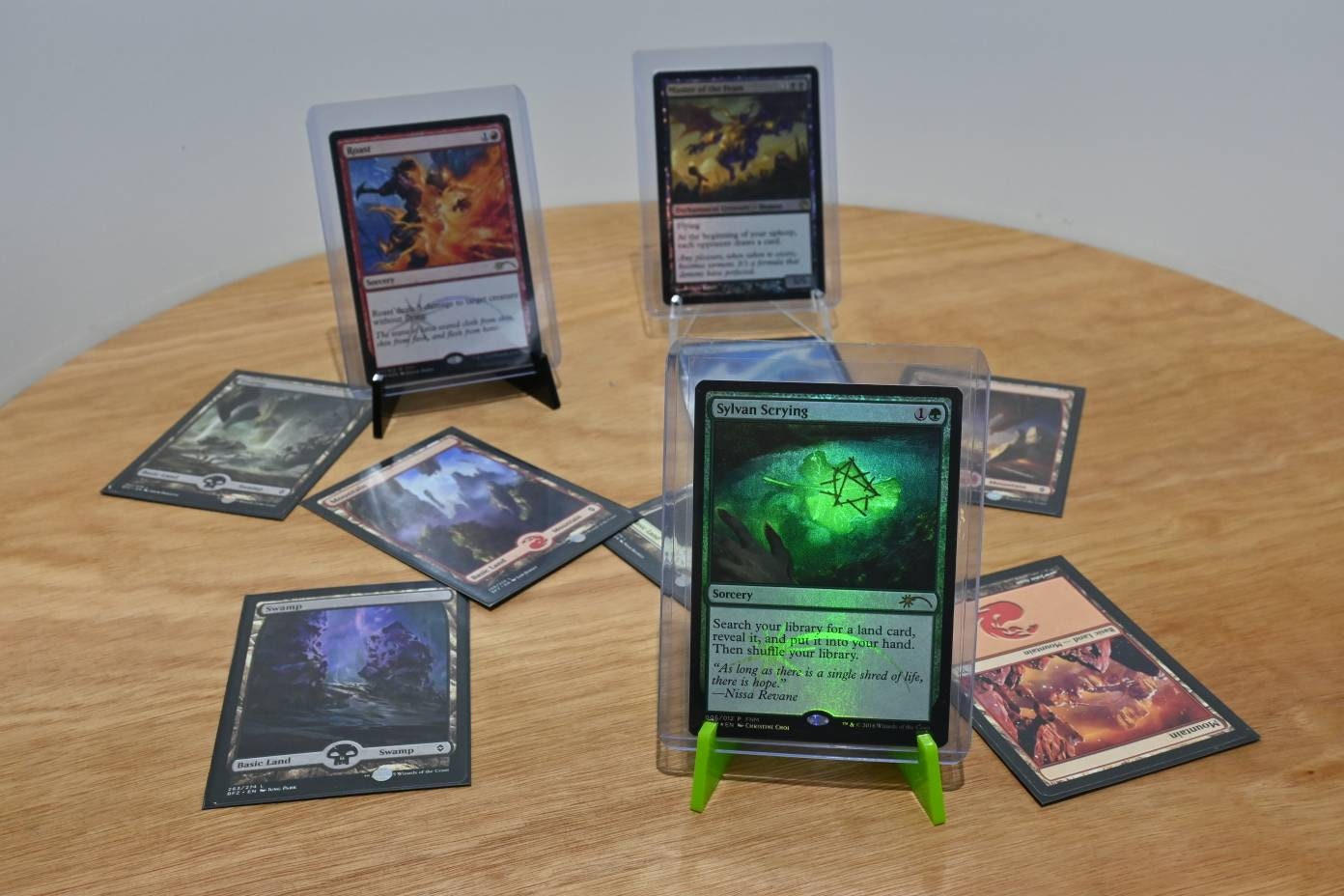 10x Simple Acrylic Trading Card Stands. - Etsy