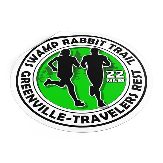 Paper & Party Supplies Stickers, Labels & Tags Hike Swamp Rabbit Trail ...