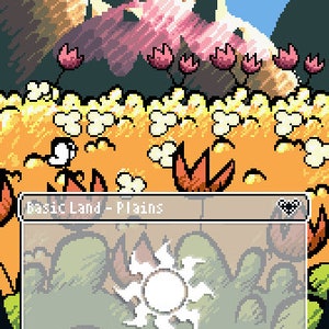 MTG Proxy - 20x Basic Lands Pixel - Etsy