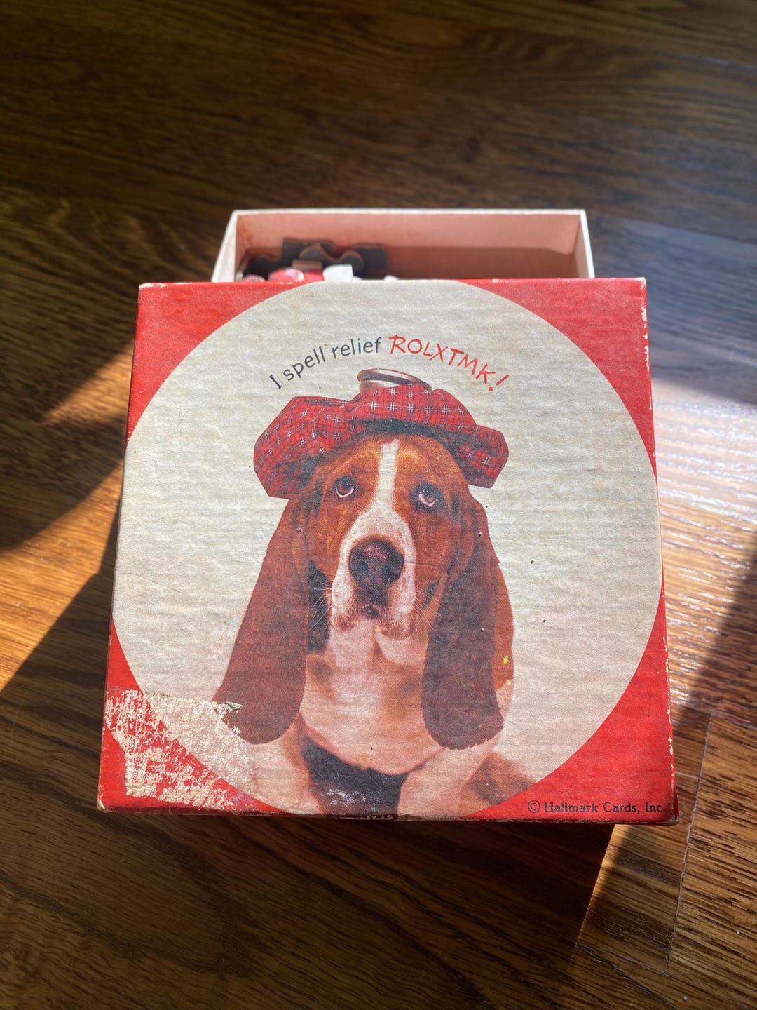 Vintage Springbok Mini Puzzle - 1985 I Spell Relief Rolxtmk - Dog - 70 ...