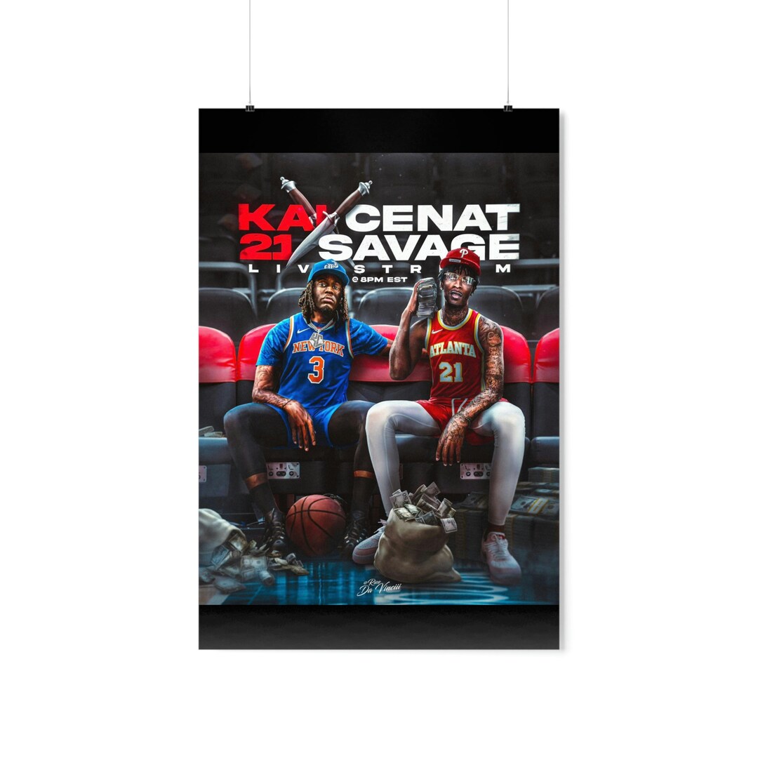 Kai Cenat X 21 Savage Twitch Stream Wall Poster - Etsy