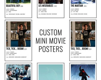 Mini Movie Posters | Etsy