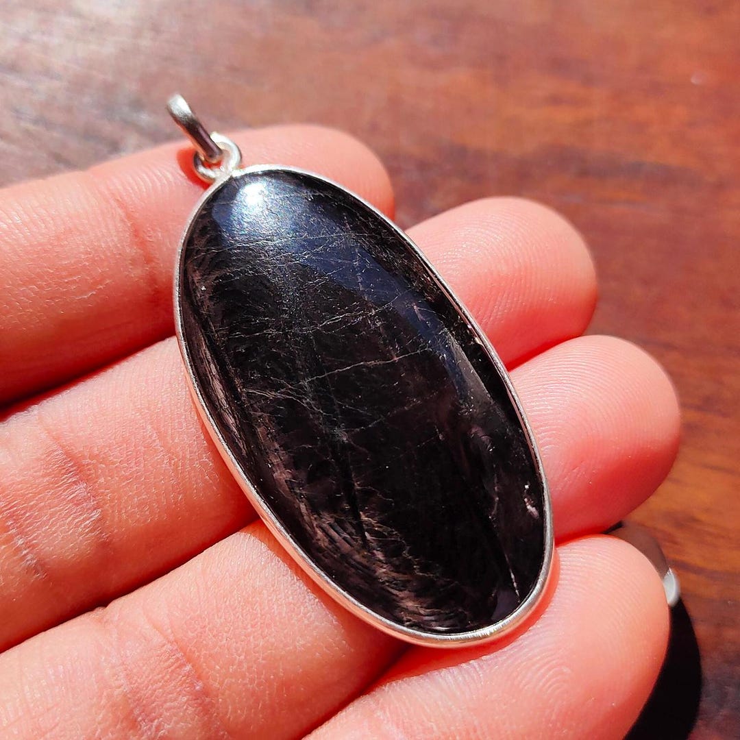 Hypersthene Pendant 925 Sterling Silver Pendant Hypersthene Gemstone ...