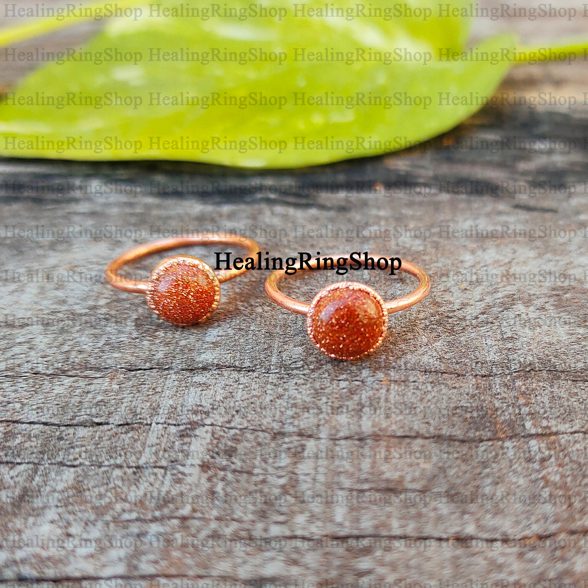 Sunstone Hydro Ring, Electroformed Ring, Electroplated Ring, Copper ...