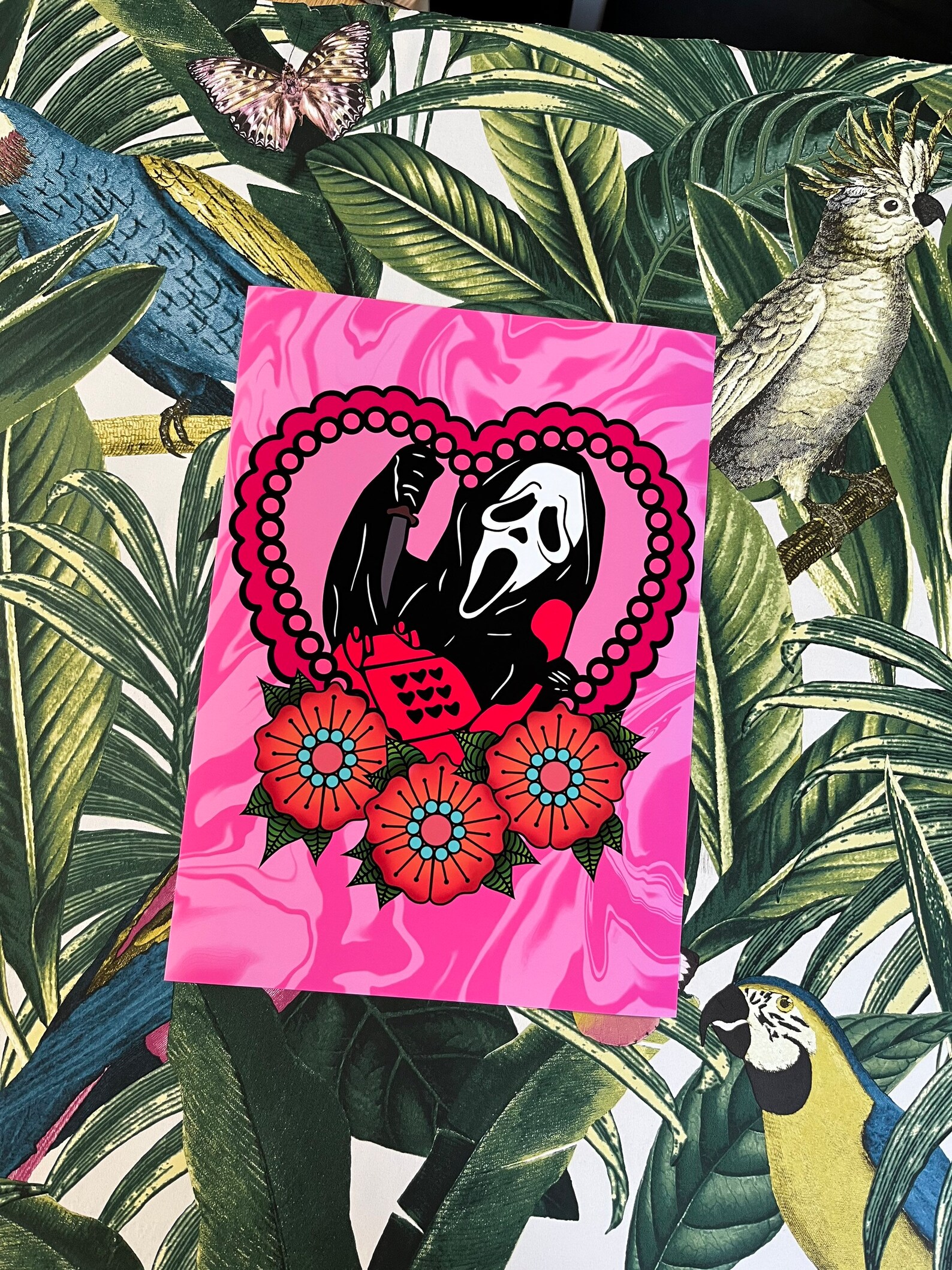 Prints Set Michael Myers Freddy Krueger and Scream Ghostface - Etsy