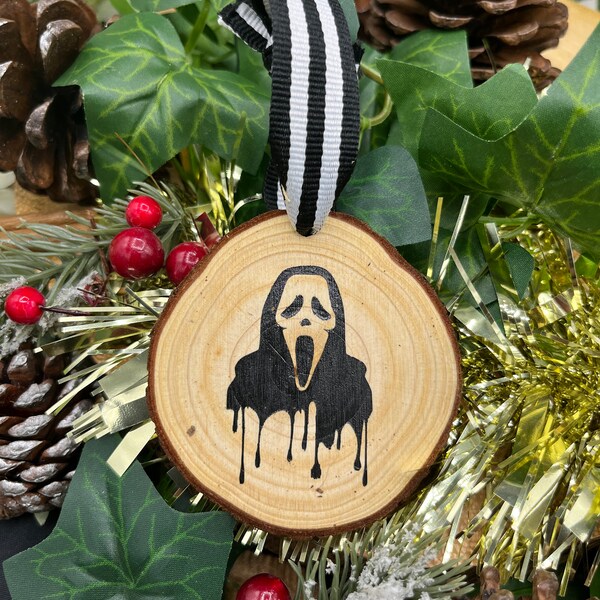 Scream Ghostface and Christmas Ornament - Etsy UK
