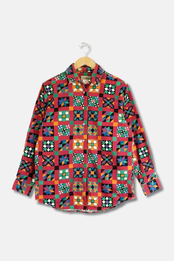 Vintage patterned shirt multicolour - Gem