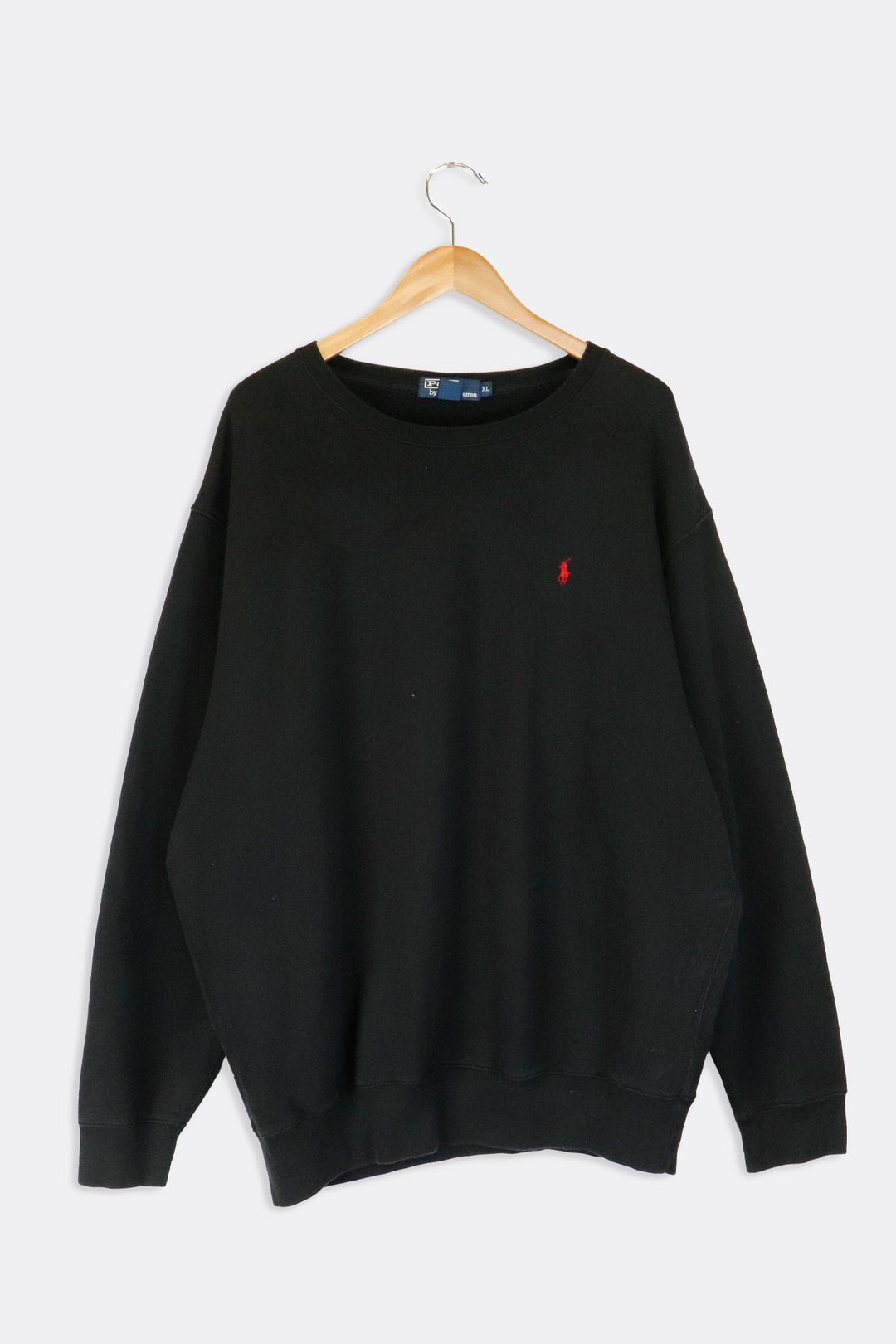 Vintage Polo by Raulph Lauren Red Stitching Logo Sweatshirt Sz - Etsy