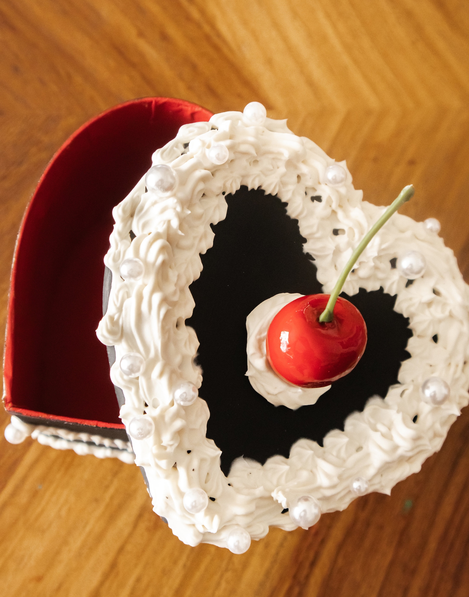 Heart Shaped Fake Cake Box| Trinket Heart Box| Heart Jewelry Box| Heart ...