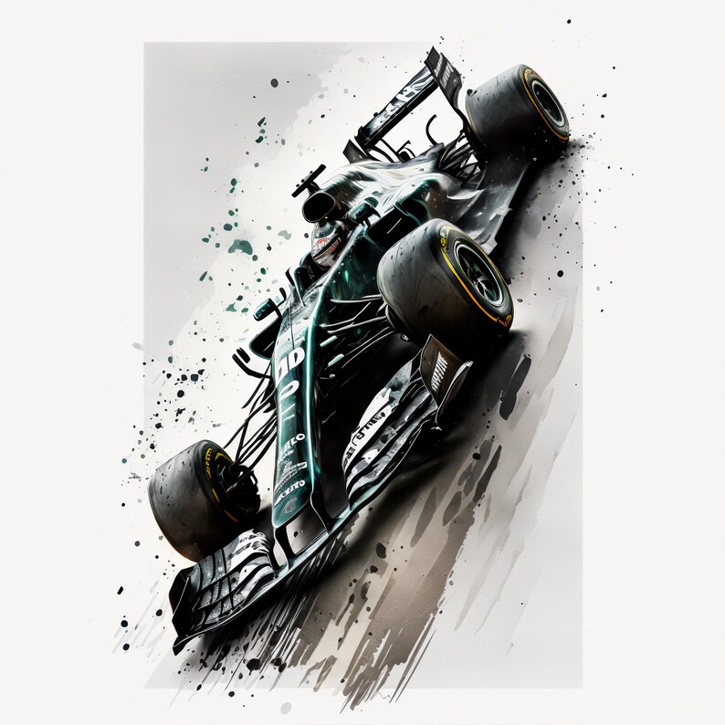 AMG Mercedes Art Work Digital Download 4x JPEG Images 300dpi - Etsy