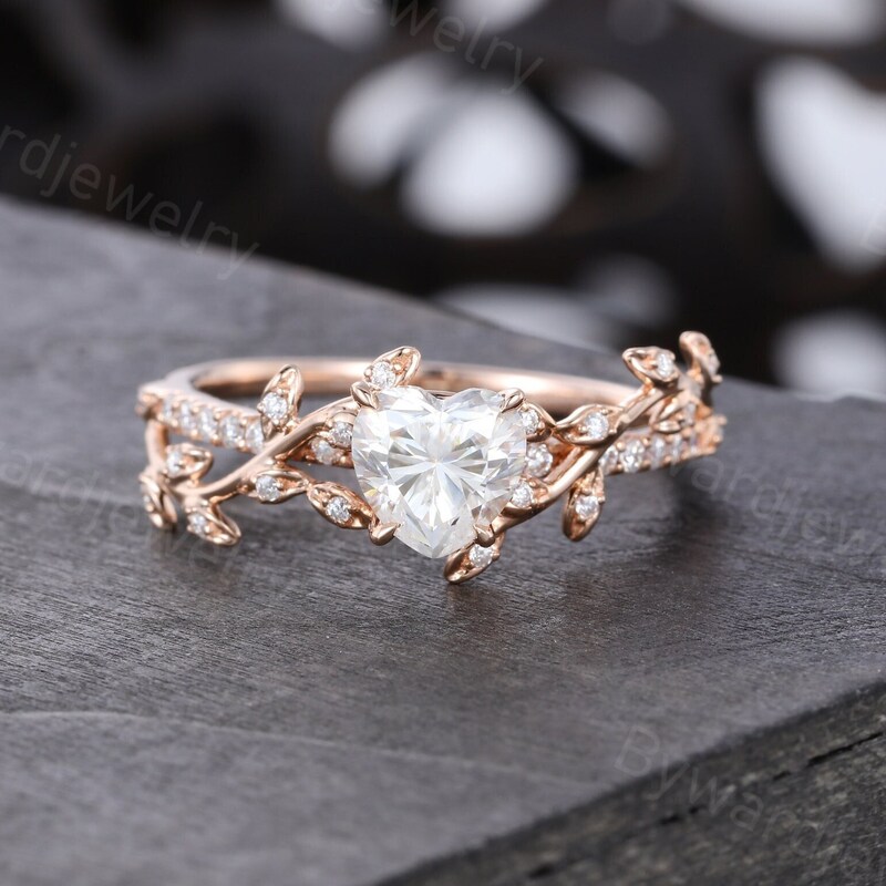 Heart Cut Ring - Etsy