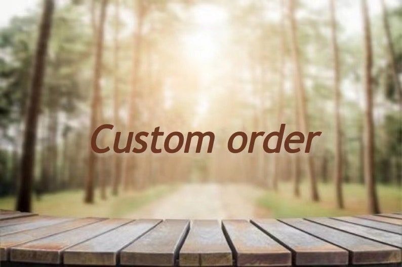 Custom Order - Etsy Canada