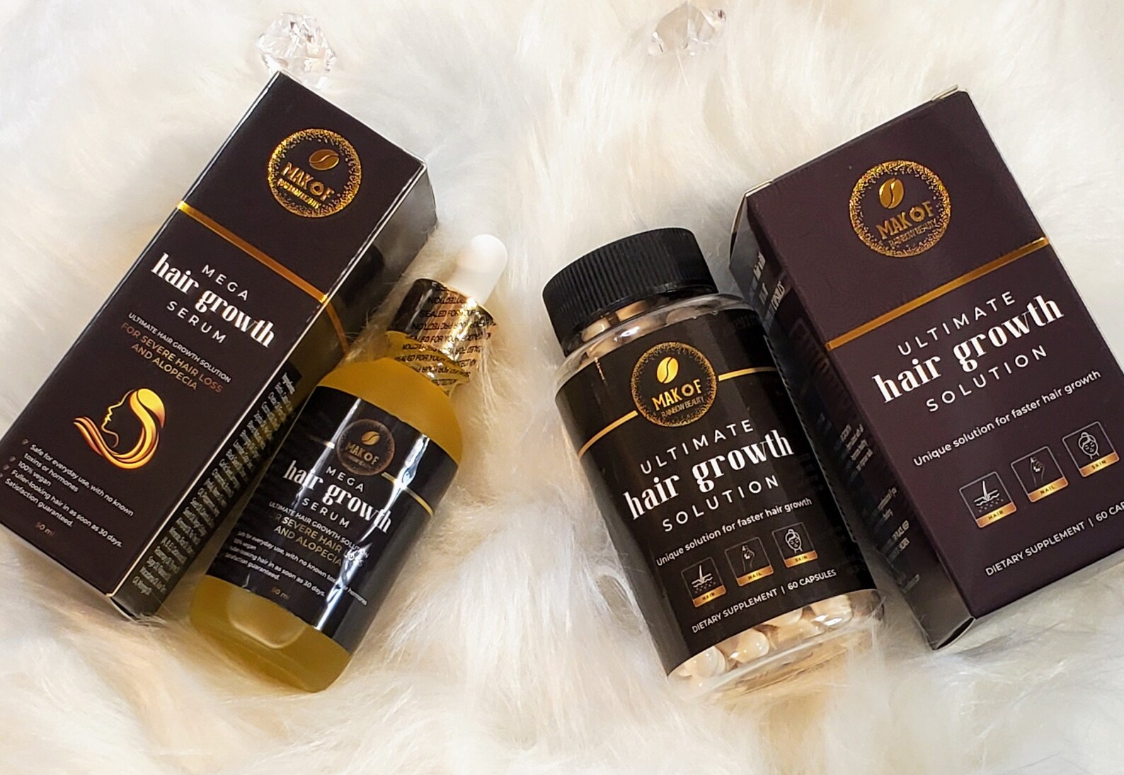 Extra Strength Growth Oil Set for Growth. Combination of Hair ...