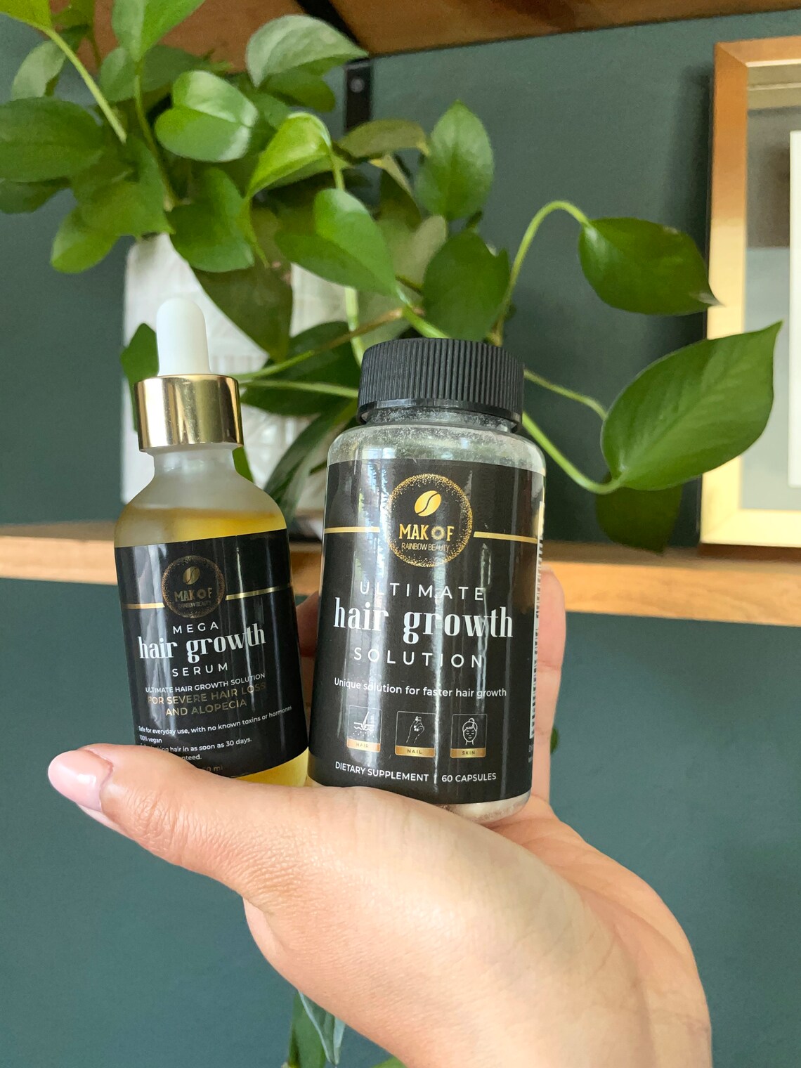 Extra Strength Growth Oil Set for Growth. Combination of Hair ...