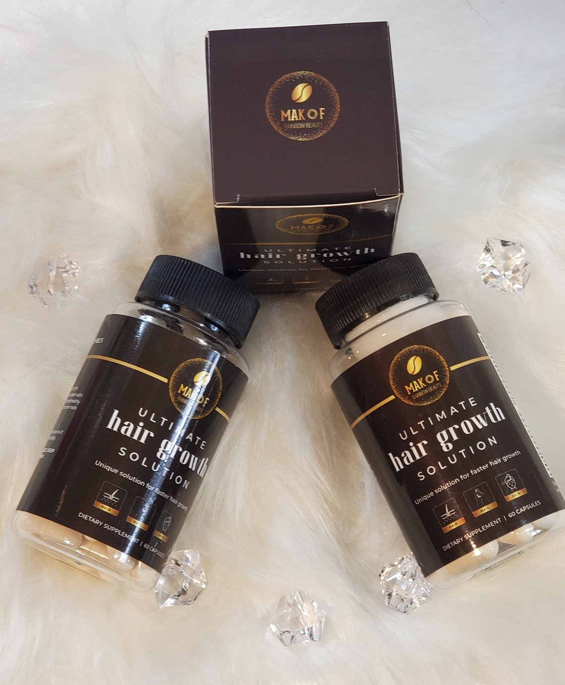 HAIR GROWTH SUPPLEMENT. Ultimate Hair Growth Solution. for Faster Hair ...