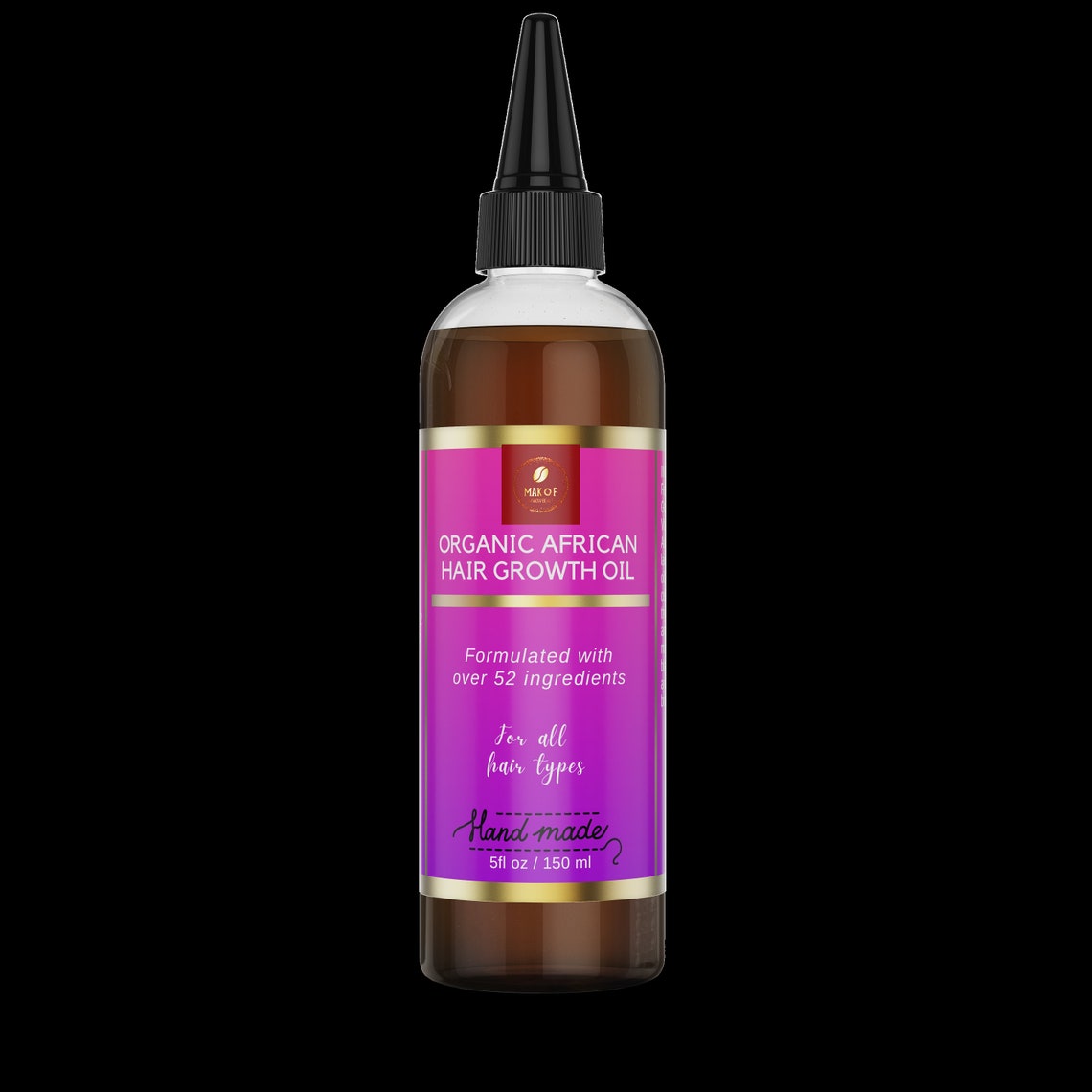 Herbal / Chebe Oil Hair Growth Oil Mix for Massive Hair Regrowth and ...