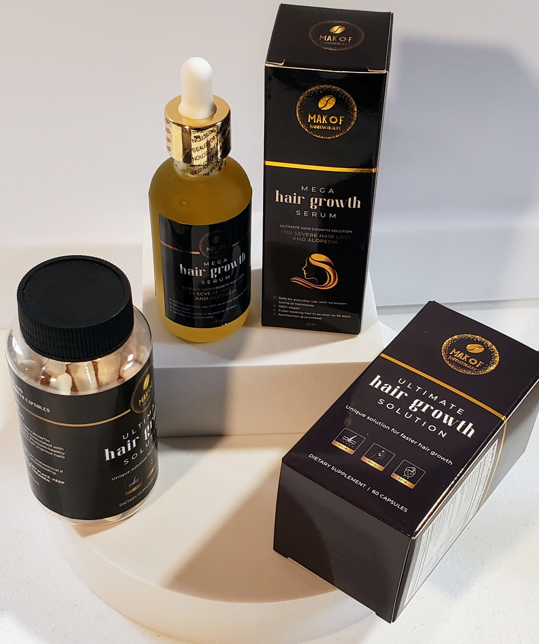 Extra Strength Growth Oil Set for Growth. Combination of Hair ...