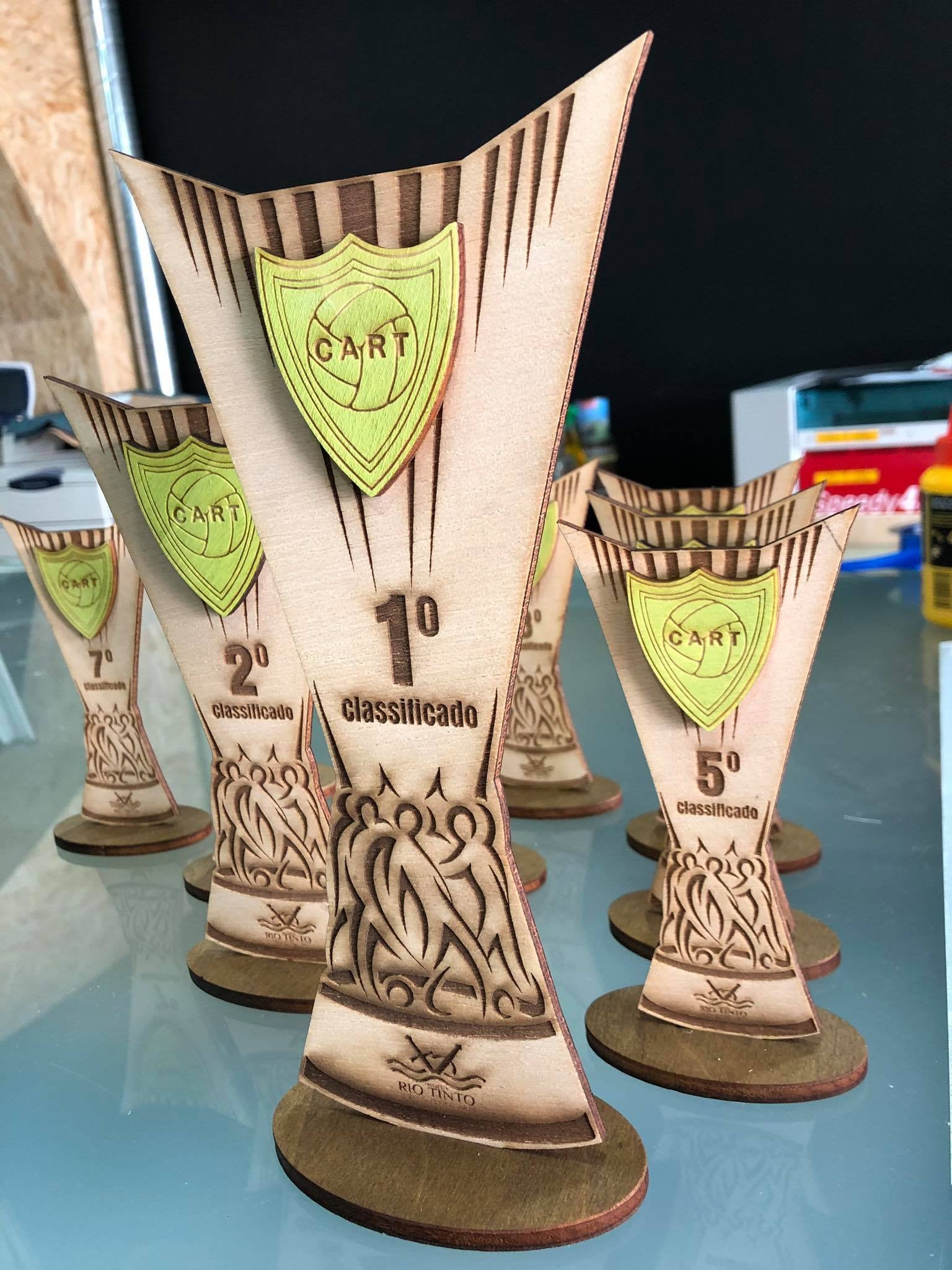 Custom Made Trophys Made of Wood - Etsy