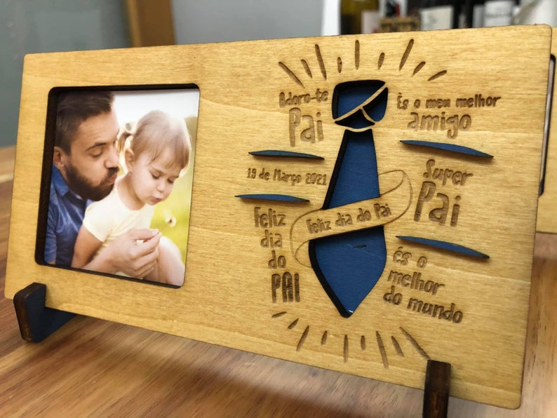 Photo Frame for Fathers Day or Father Birthday - Etsy