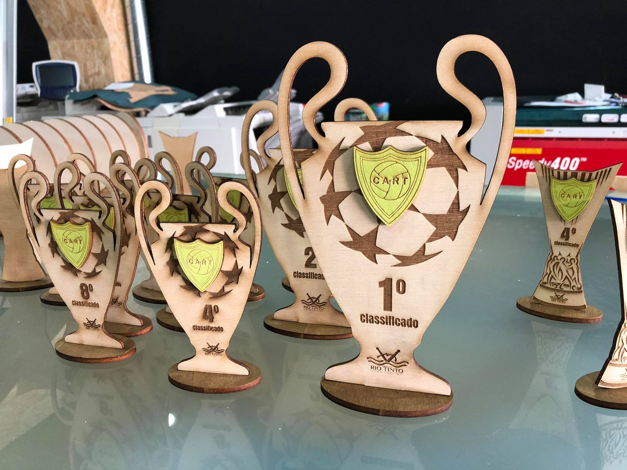 Custom Made Trophys Made of Wood - Etsy