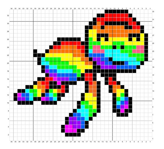 INSTANT DIGITAL DOWNLOAD 3 Super Cute Rainbow Turtle 3 | Etsy