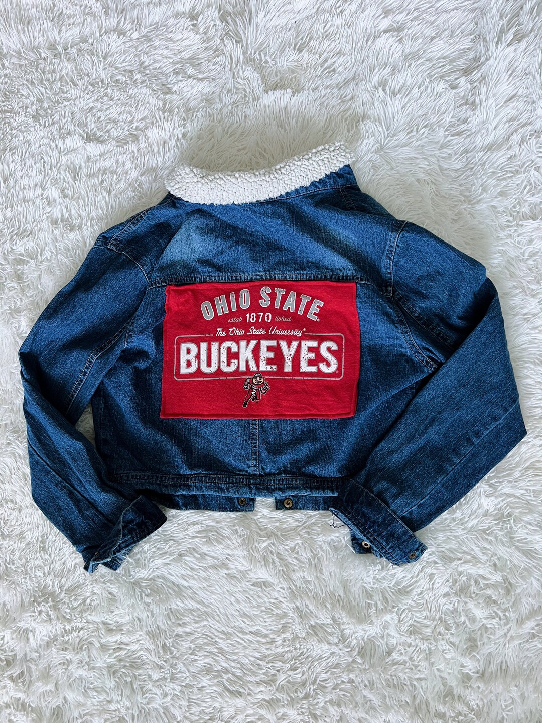 GIRLS Jean Jacket - Etsy