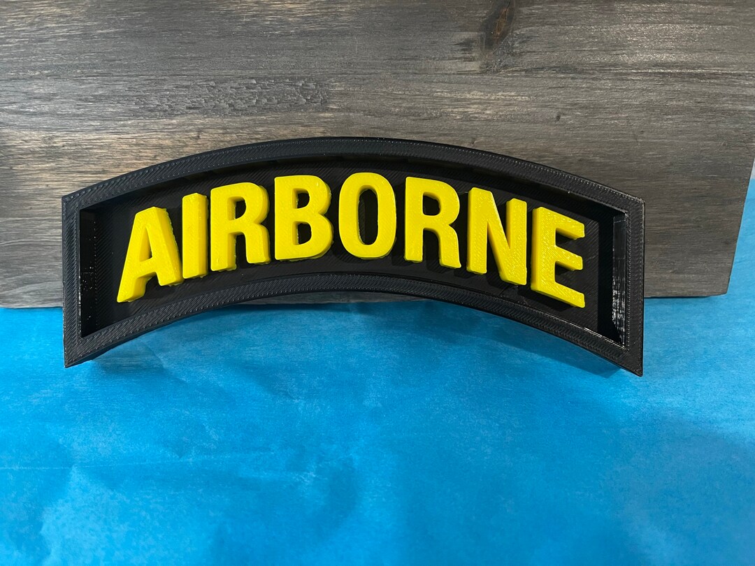 Airborne Army Military Tab - Etsy