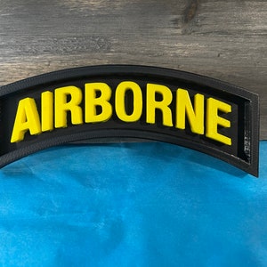 Airborne Army Military Tab - Etsy