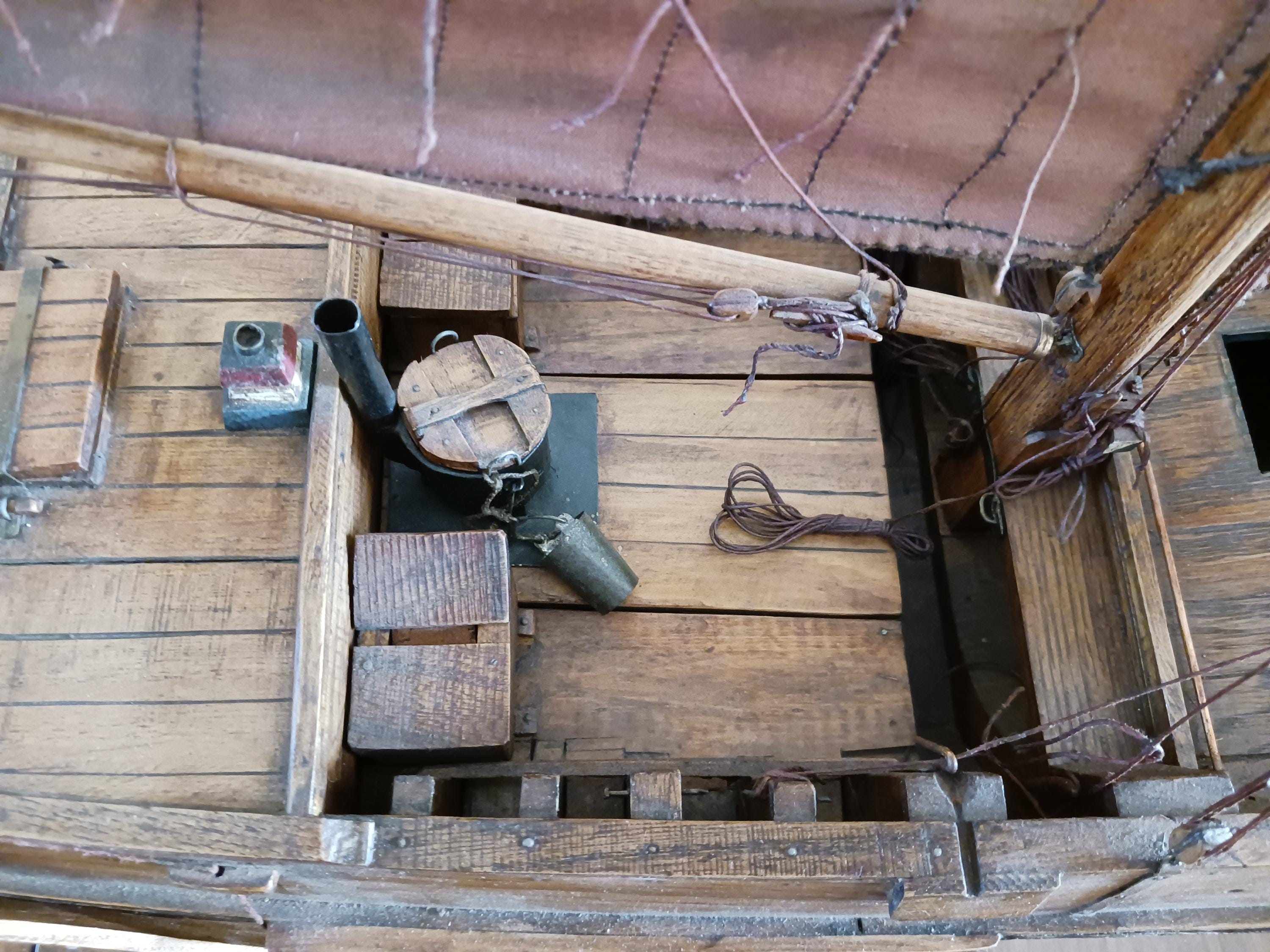 Large Model of a Dutch Botter Boat 33" Tall 28" Long Handmade MCM - Etsy