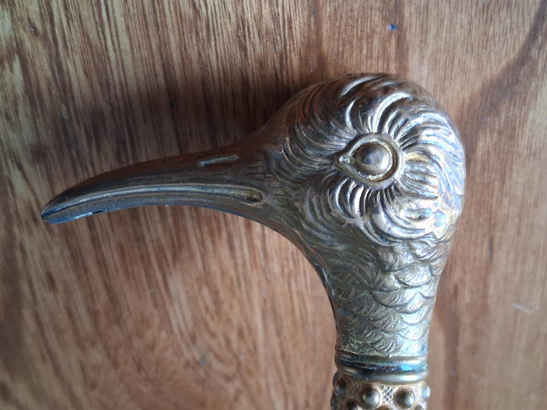 Antique Austrian Gentleman's Umbrella With Bird's Head Handle - Etsy