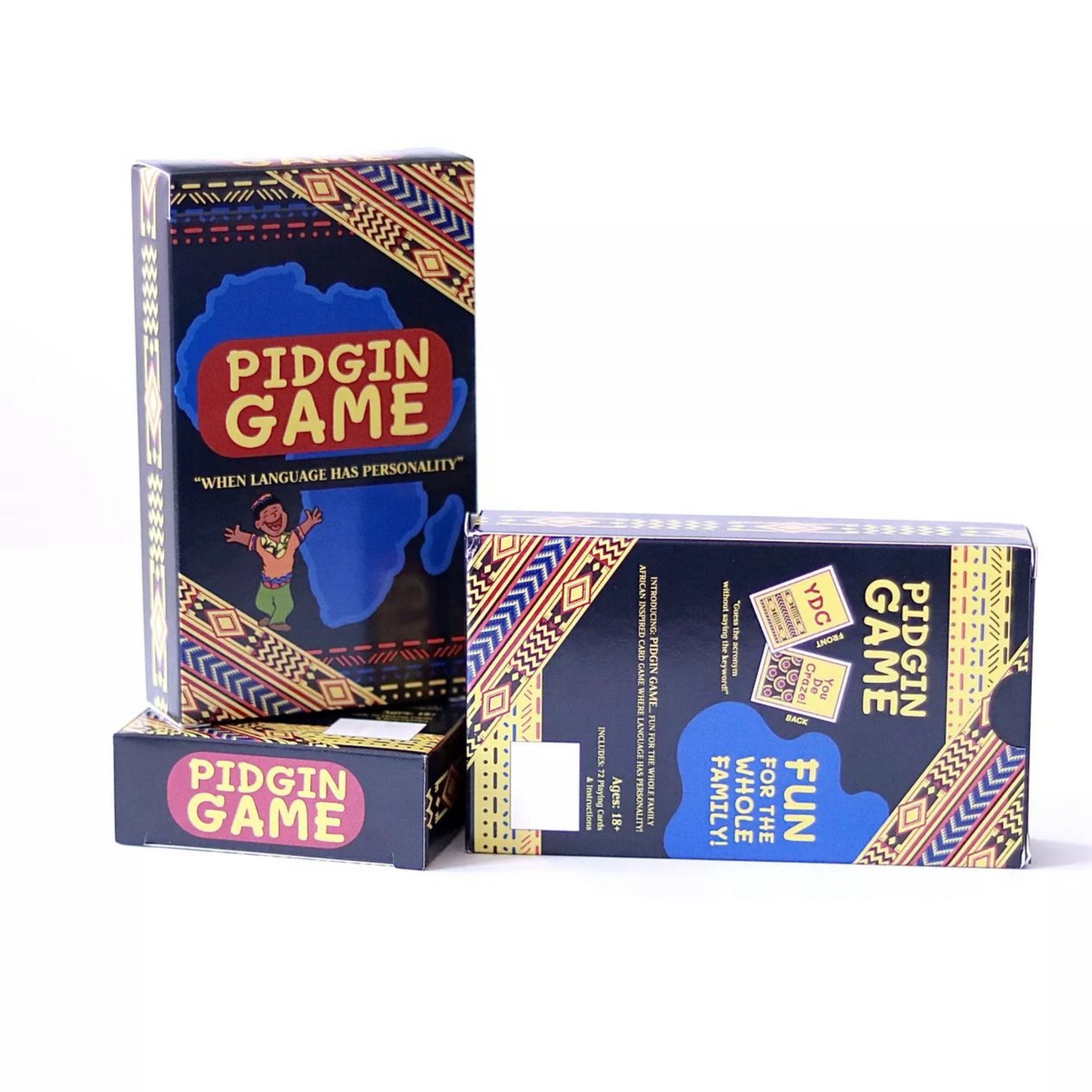 PIDGIN Card Game | African Inspired Language Game | West African ...