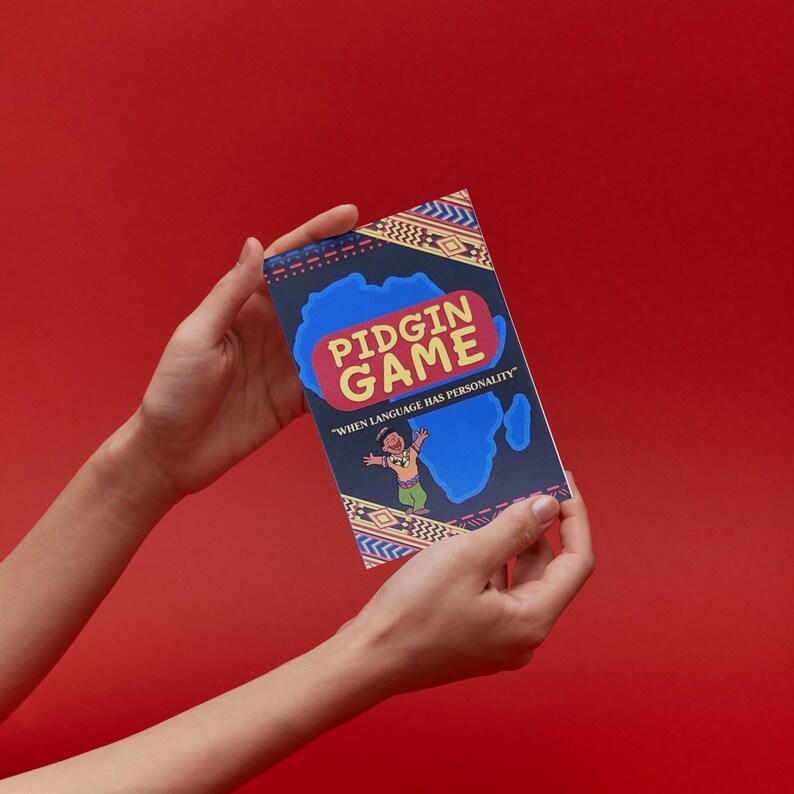 PIDGIN Card Game | African Inspired Language Game | West African ...