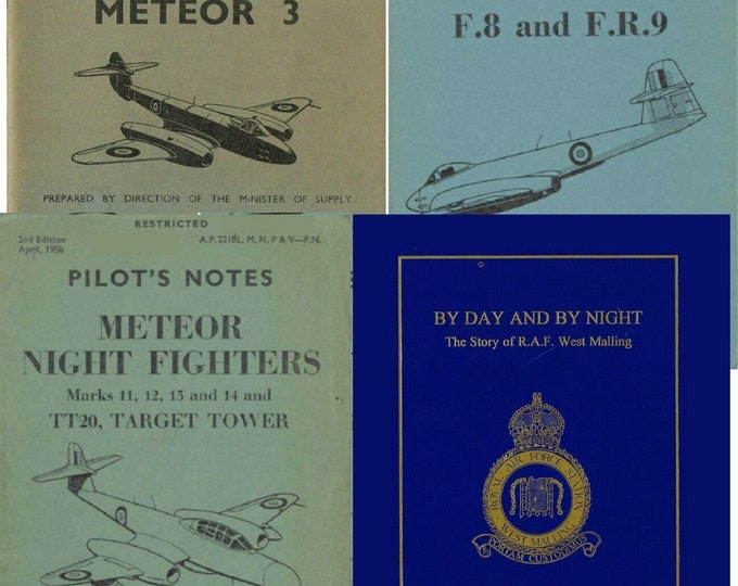 Spitfire 22 & 24 Pilots Notes: RAF Fighter/ Newly Printed Manual With ...
