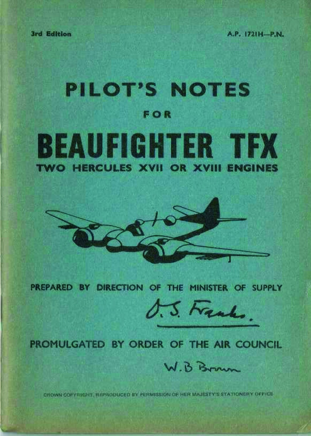 Beaufighter TFX Pilots Notes: RAF Fighter Torp.bomber/ Bonus Datapack ...