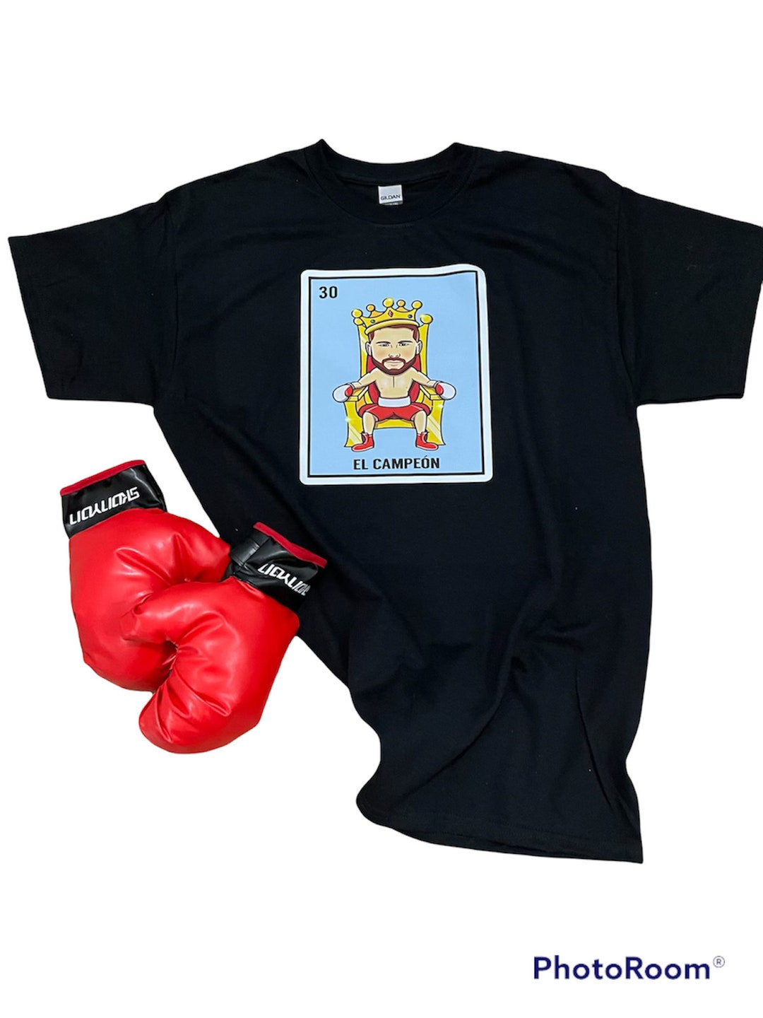 Canelo Alvarez Loteria T-shirt "el Campeon" - Etsy