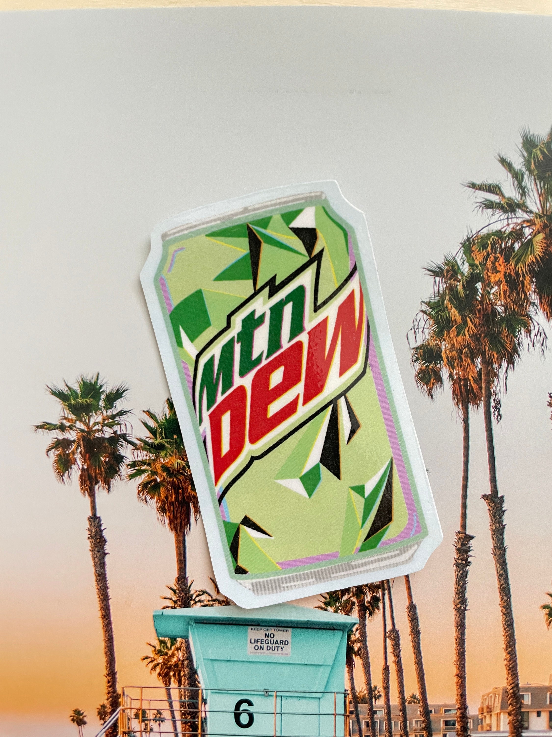 Mountain Dew Sticker Mtn Dew Retro Sticker Laptop Tablet Decal - Etsy