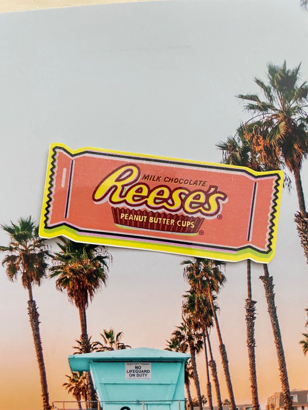 Reese's Peanut Butter Candy Sticker Laptop Tablet Decal - Etsy