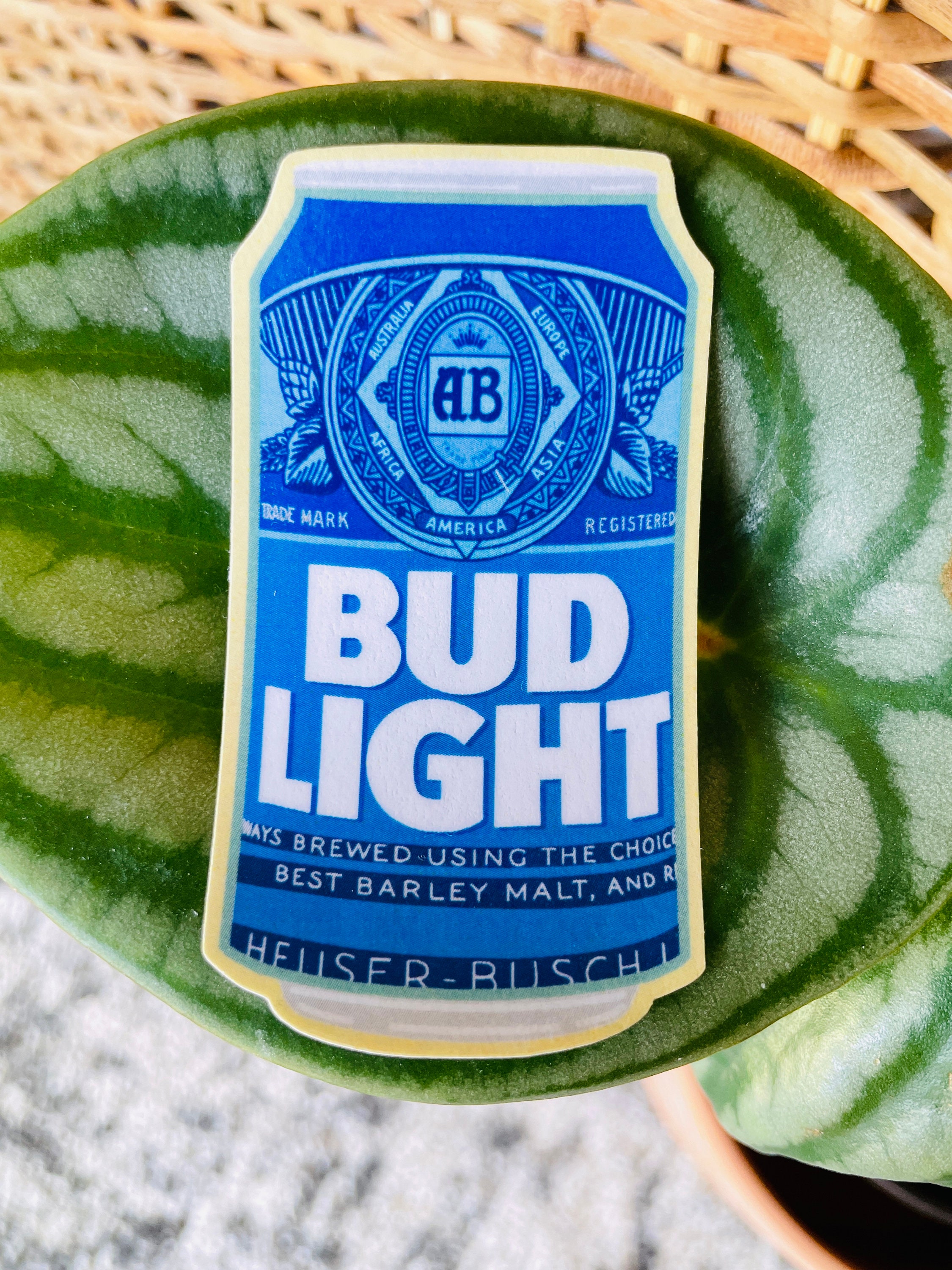 Bud Light Beer Sticker Laptop Tablet Decal - Etsy