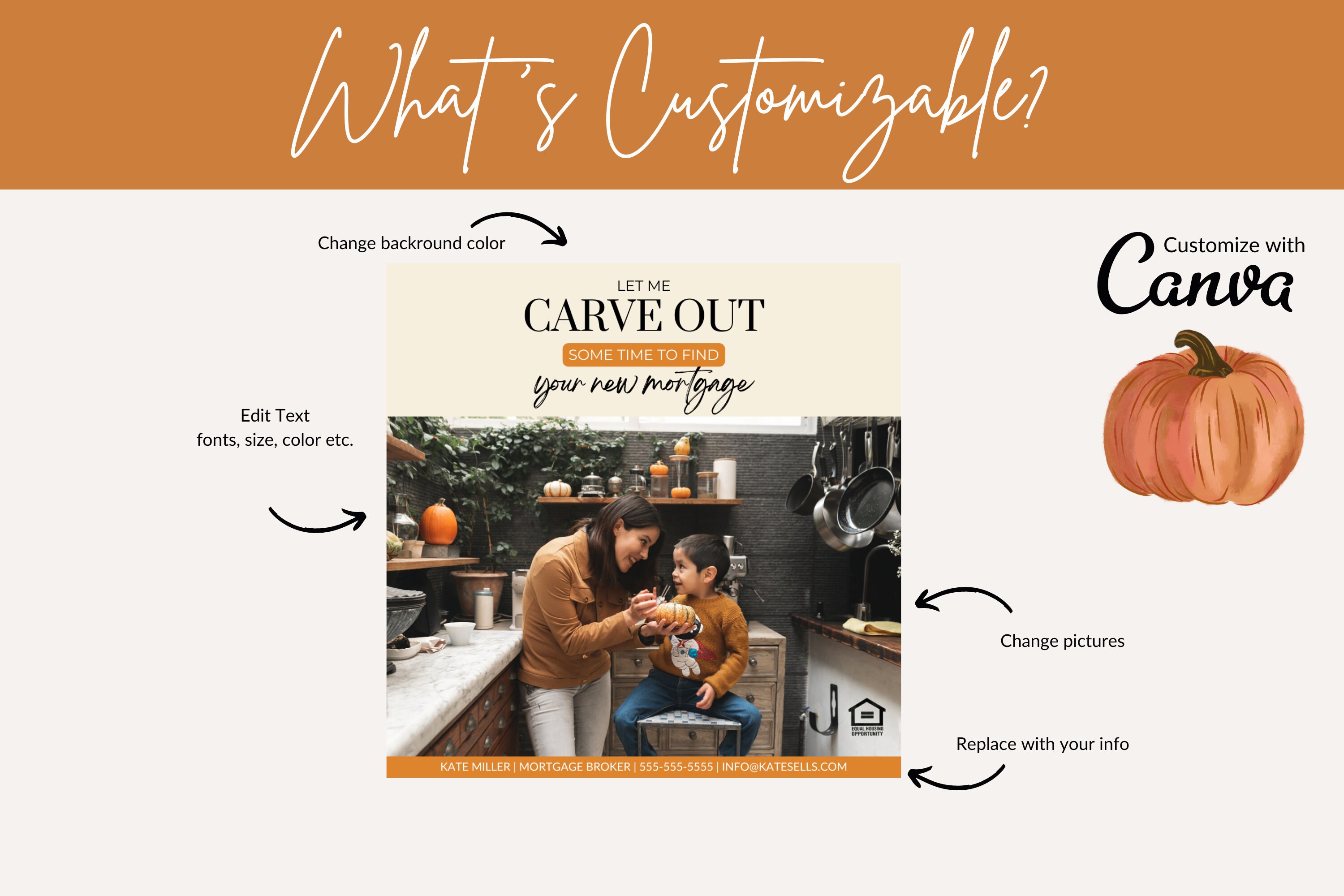 30 Fall Mortgage Social Media Posts Loan Officer Marketing Mortgage ...