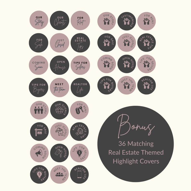 Real Estate Social Media Templates Realtor Marketing Instagram ...