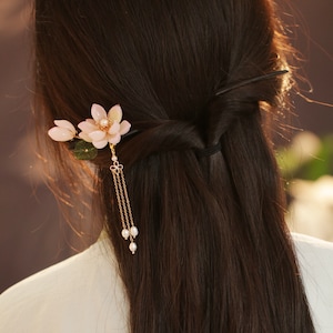 Lotus Hair Stick Flower Hairpin Chinese Hairpin Retro Hair - Etsy