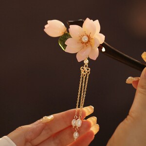 Lotus Hair Stick Flower Hairpin Chinese Hairpin Retro Hair - Etsy